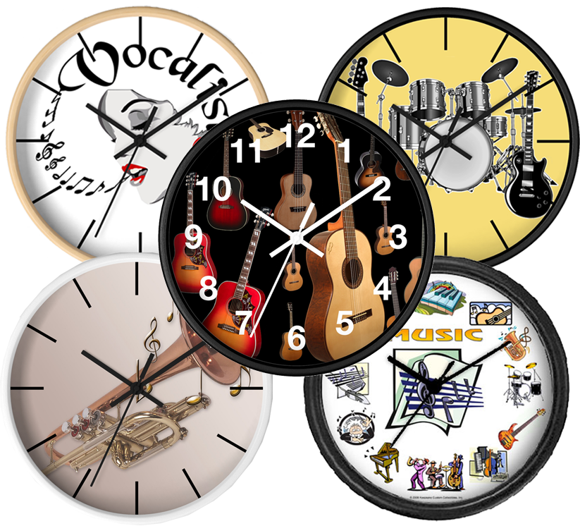 Music Pro Wall Clocks – On Stage In 90 Days